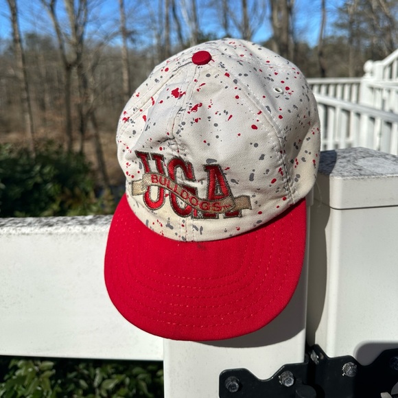 Accessories | Uga Georgia Vintage Paint Splatter Hat Cap Made In Usa ...